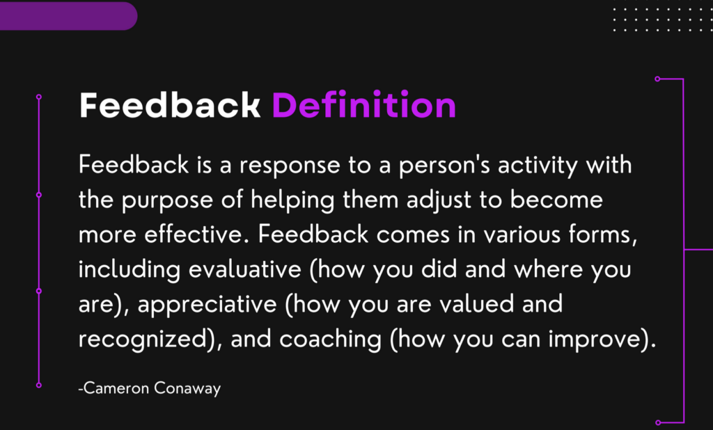 What is Feedback? | Feedback Definition, Types, Examples